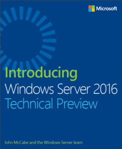 โหลดฟรี eBook : Introducing Windows Server 2016 Technical Preview ...