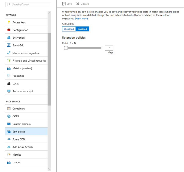 Azure ออกฟีเจอร์ Soft Delete บน Blobs Storage ให้ทดลองใช้ – TechTalkThai