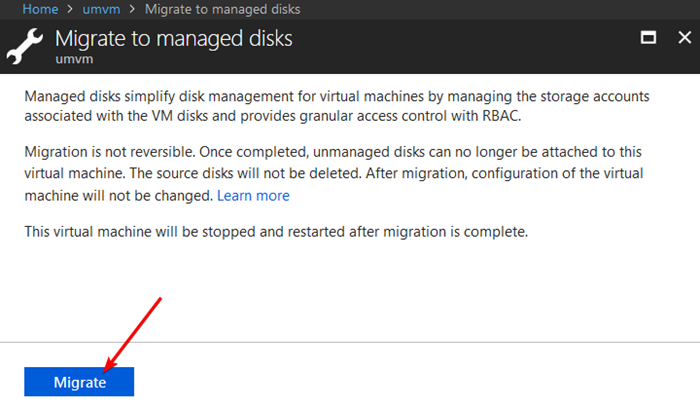 Azure ออกฟีเจอร์ Managed Disk Migration – TechTalkThai