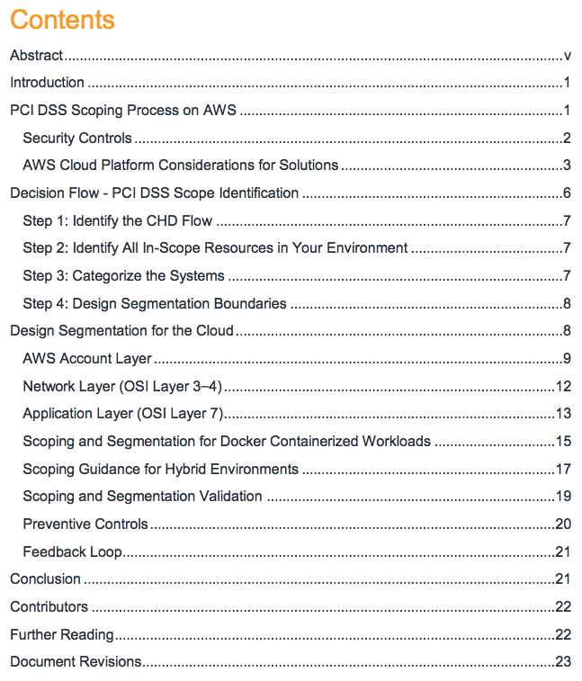 ฟรี White Paper: Architecting for PCI DSS Segmentation and Scoping on AWS – TechTalkThai
