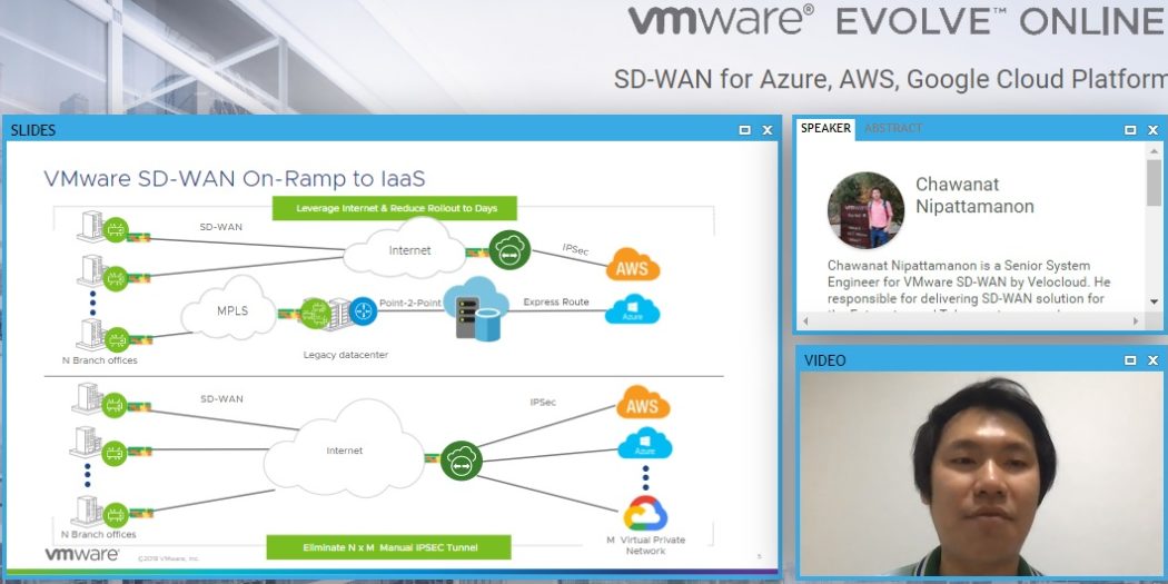 ชวนเรียน SD-WAN จาก VeloCloud ฟรีกับ VMware เป็นภาษาไทย พร้อมลุ้นรับ ...
