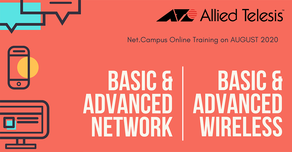 Allied Telesis Webinar: 2 คอร์สฟรี ปูพื้นฐานด้าน Network Infrastructure และ Wireless ที่คน IT ...