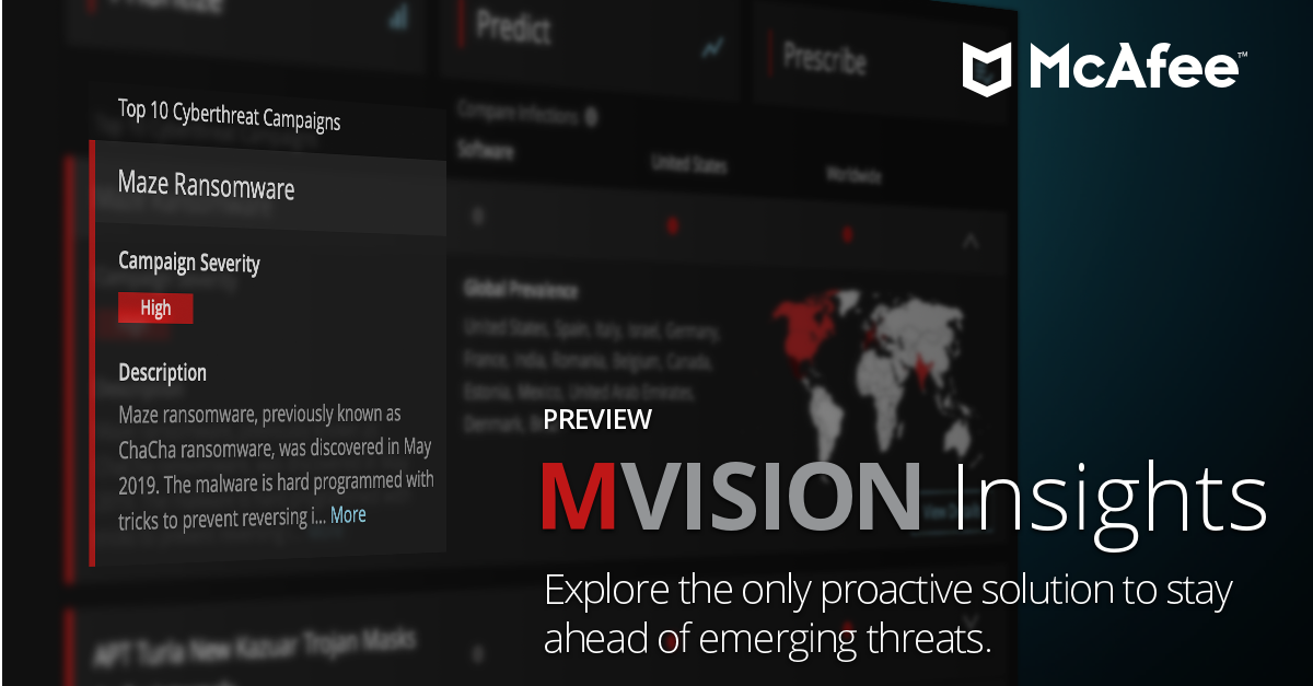 ยกระดับการรักษาความมั่นคงปลอดภัยไซเบอร์ไปอีกขั้น ด้วย McAfee MVISION ...