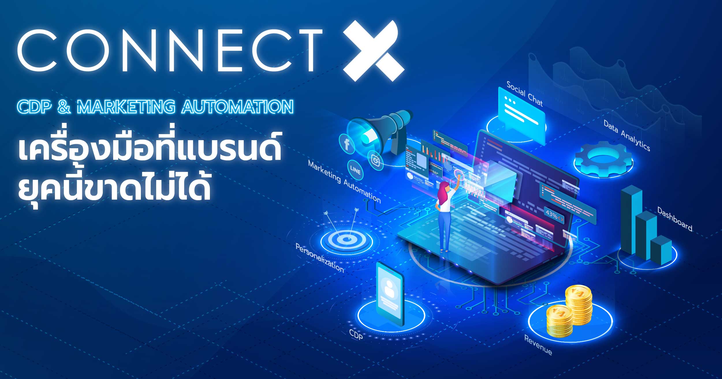 Connect X CDP & Marketing Automation เครื่องมือที่แบรนด์ยุคนี้ขาดไม่ได้ – TechTalkThai