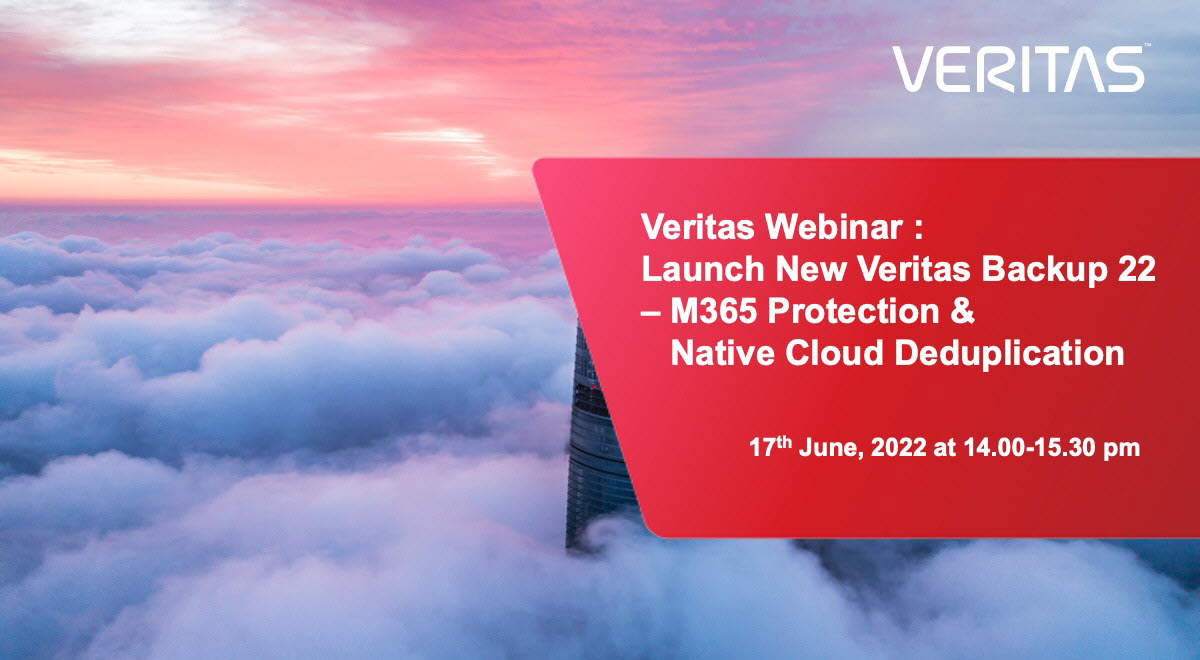 Veritas Webinar : Launch New Veritas Backup 22 – M365 Protection ...