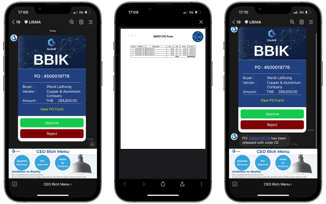 Bluebik LISMA: เปลี่ยนประสบการณ์สู่การใช้ SAP ผ่าน LINE อย่างง่ายดาย ปลอดภัย และคุ้มค่า ให้การ ...