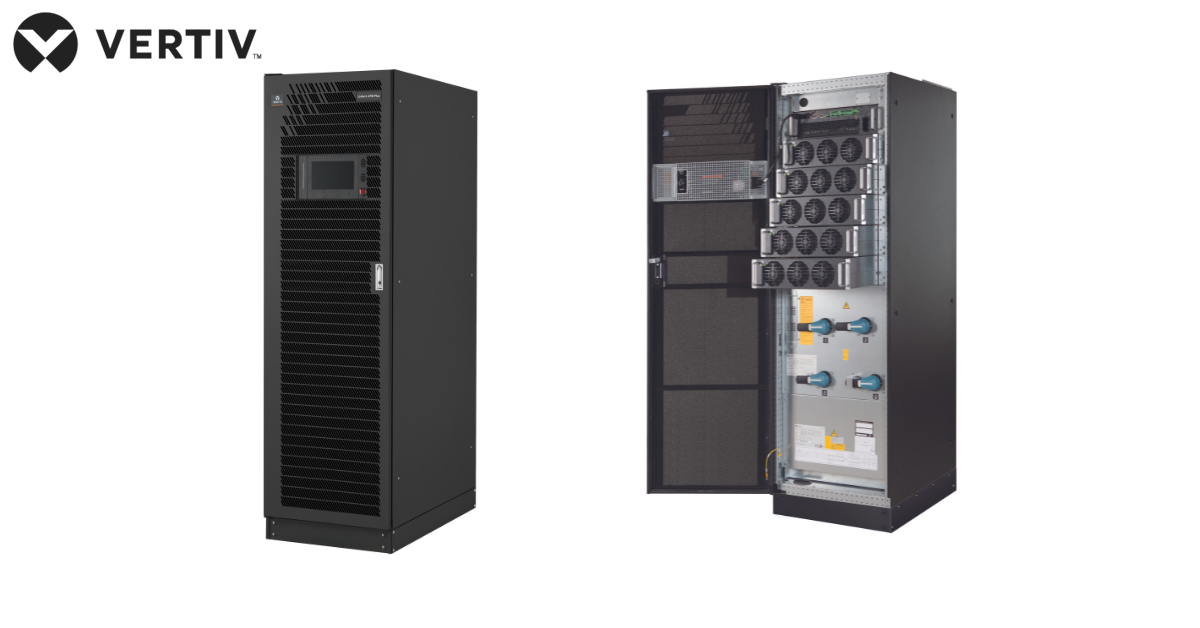 เวอร์ทีฟเปิดตัวเครื่องสำรองไฟแบบโมดูลขนาดกลางประสิทธิภาพสูงสำหรับการใช้งานที่มีความหนาแน่นสูงใน ...