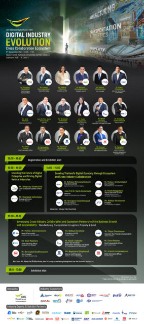 ขอเชิญเข้าร่วมงานสัมมนาใหญ่ประจำปี AIS Business Digital Future 2024: Digital Industry Evolution ...
