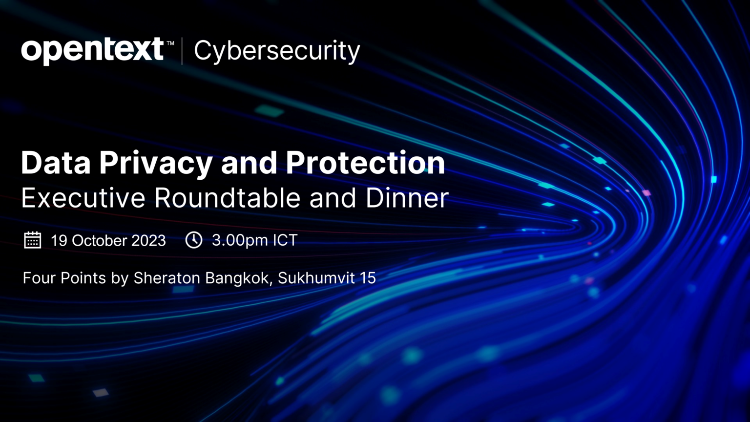 ขอเชิญร่วมงาน OpenText Data Privacy and Protection Executive Roundtable ...
