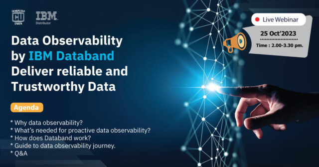 TechTalk Webinar: Data Observability by IBM Databand – Deliver Reliable and Trustworthy Data ...