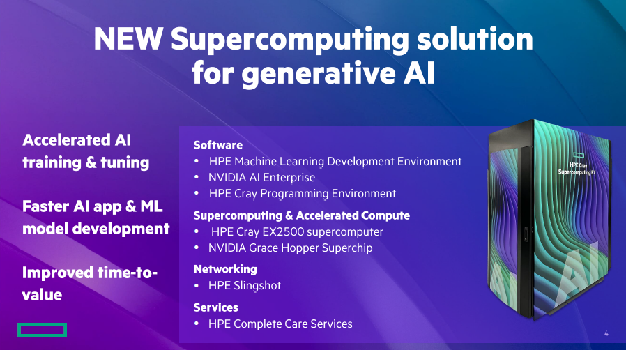 HPE เร่งความเร็วในการเทรน AI ด้วยโซลูชันแบบครบวงจรใหม่ที่ขับเคลื่อนโดย ... HPE เร่งความเร็วในการเทรน AI ด้วยโซลูชันแบบครบวงจรใหม่ที่ขับเคลื่อนโดย ...