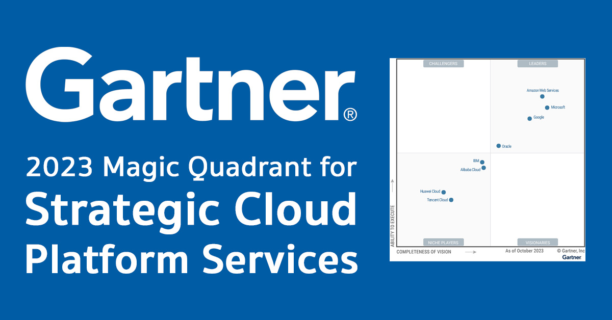 Gartner ออก Magic Quadrant ด้าน Strategic Cloud Platform Services ปี 2023 – AWS, Azure และ ...