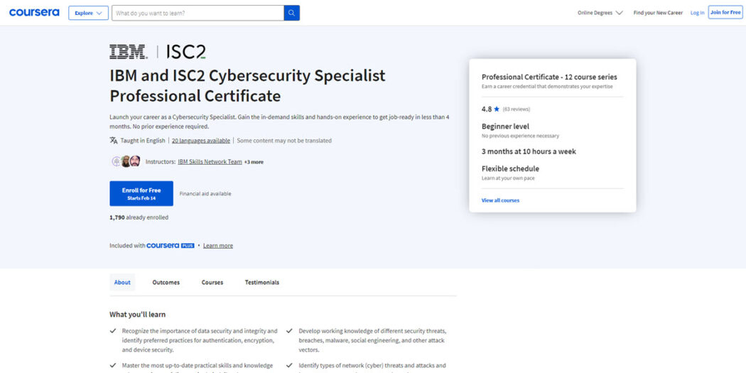 IBM จับมือ ISC2 เปิดคอร์สพื้นฐานด้าน Cybersecurity ได้ Badge และสอบฟรี ...