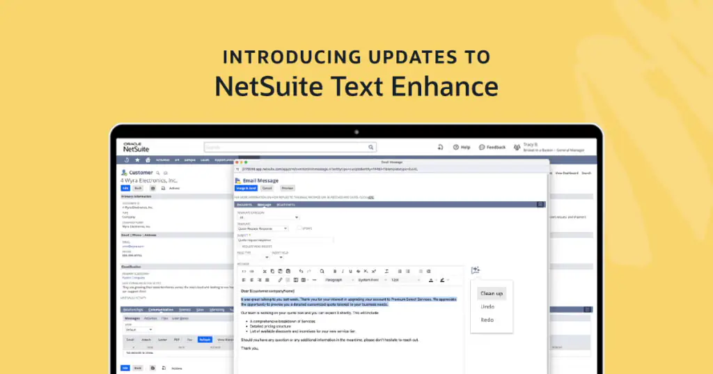 Oracle NetSuite เพิ่มความสามารถด้าน Generative AI – TechTalkThai