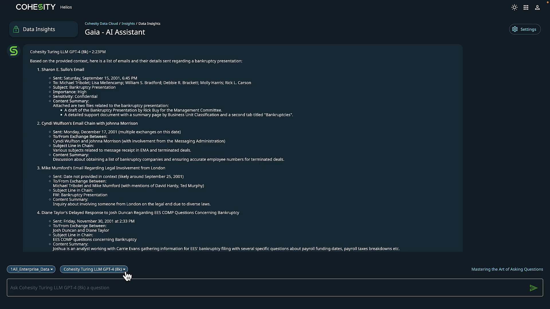HPE Cohesity Gaia เปลี่ยนข้อมูลสำรองให้เป็น Chatbot AI หาข้อมูลเชิงลึก ...