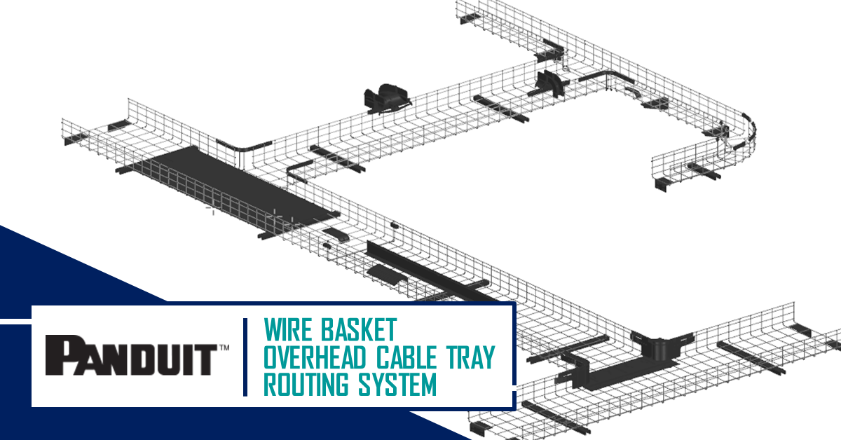 Wire Basket Overhead Cable Tray Routing System – TechTalkThai