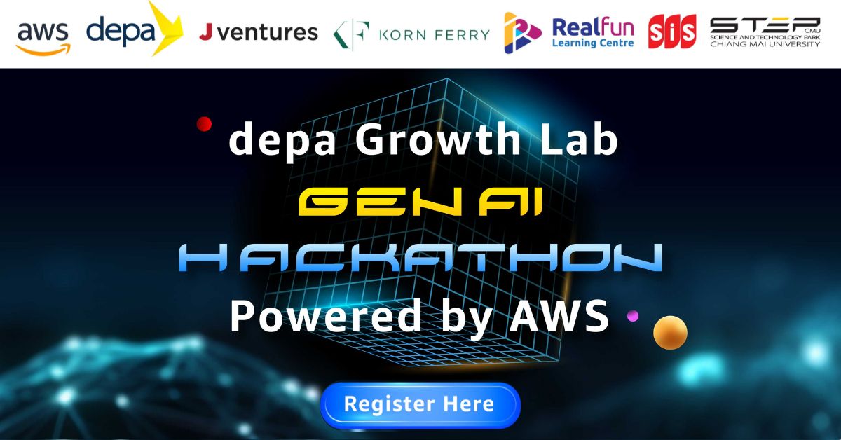 ขอเชิญเข้าร่วมแข่งขัน “GenAI Hackathon Powered by AWS” ลุ้นรับรางวัลรวมมูลค่าถึง 100,000 บาท ...