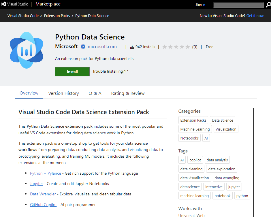 Microsoft เปิดตัว Python Data Science Extension Pack สำหรับ VS Code ...