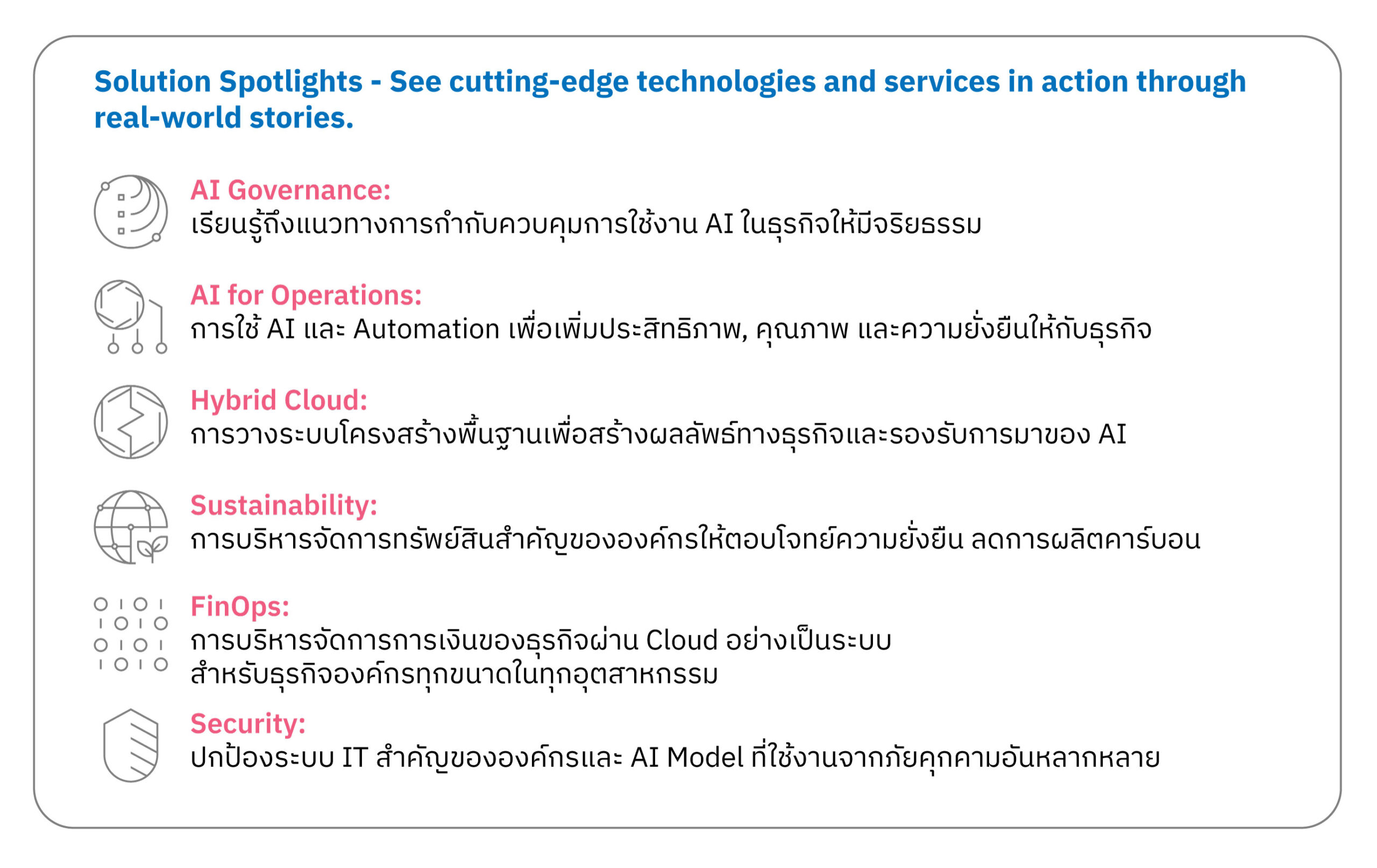 ขอเชิญเข้าร่วมงาน IBM Solutions Summit 2024: AI and Hybrid Cloud in ...