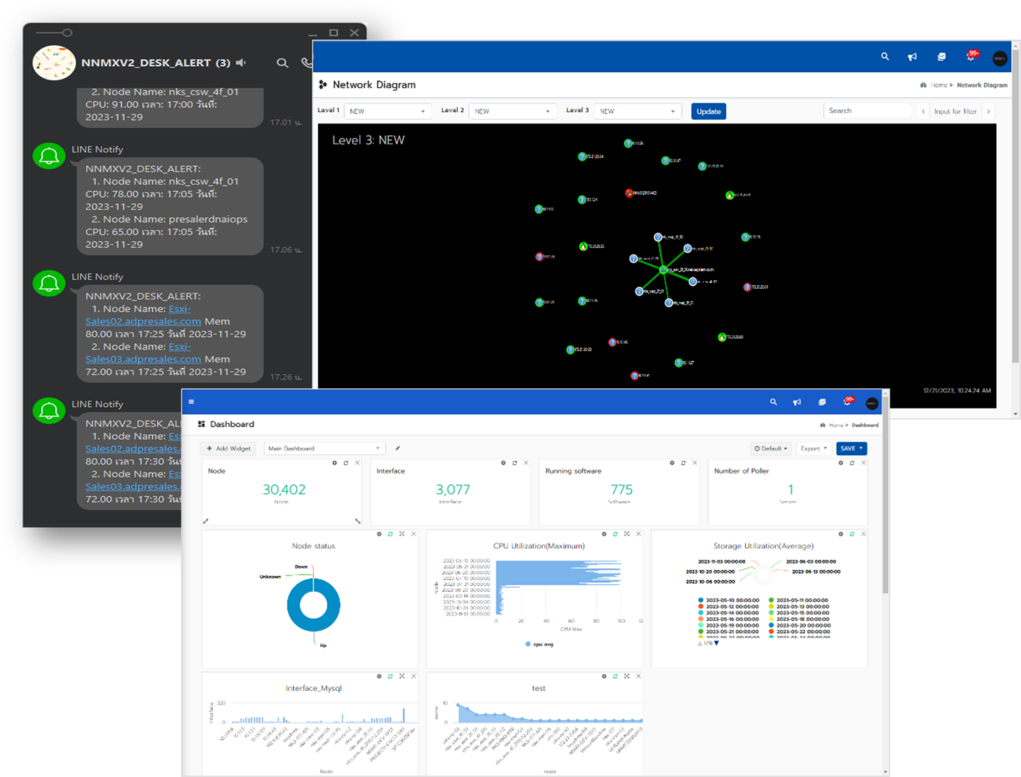 ดูแลรักษาและบริหารจัดการ Network และ IT Infrastructure จากศูนย์กลางอย่างครบวงจร ด้วย NetkaView ...