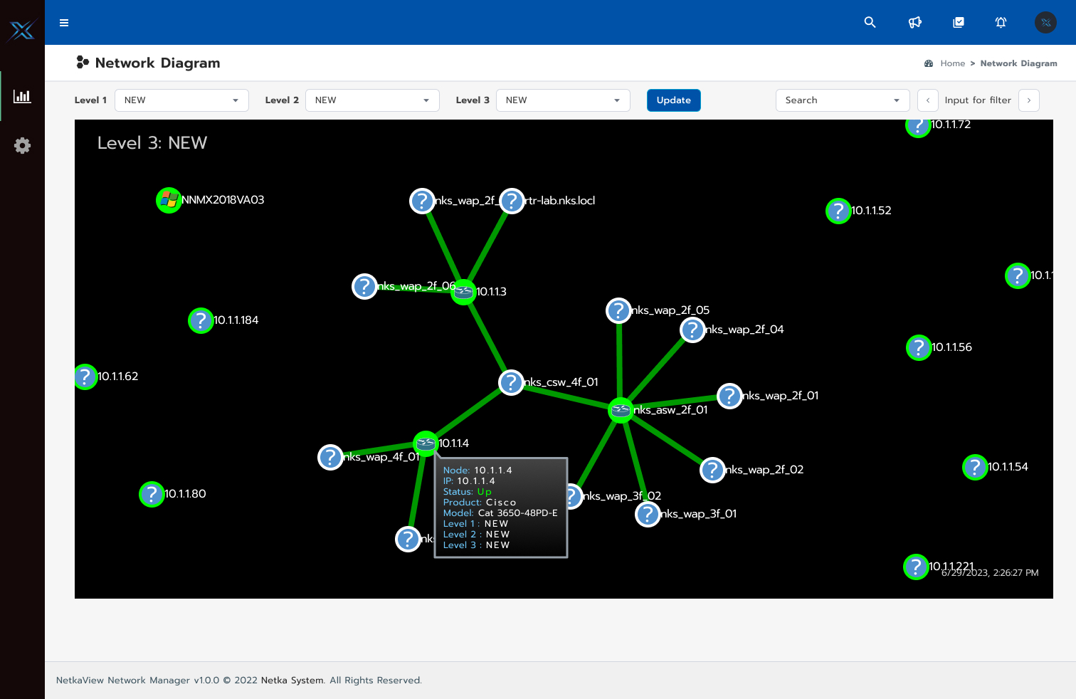 ดูแลรักษาและบริหารจัดการ Network และ IT Infrastructure จากศูนย์กลางอย่างครบวงจร ด้วย NetkaView ...