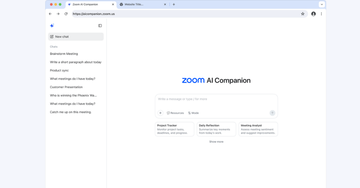Zoom เปิดตัว AI Companion 3.0 ในงาน Zoomtopia 2025 ยกระดับความสามารถเทคโนโลยี Agentic AI ทั่ว ...